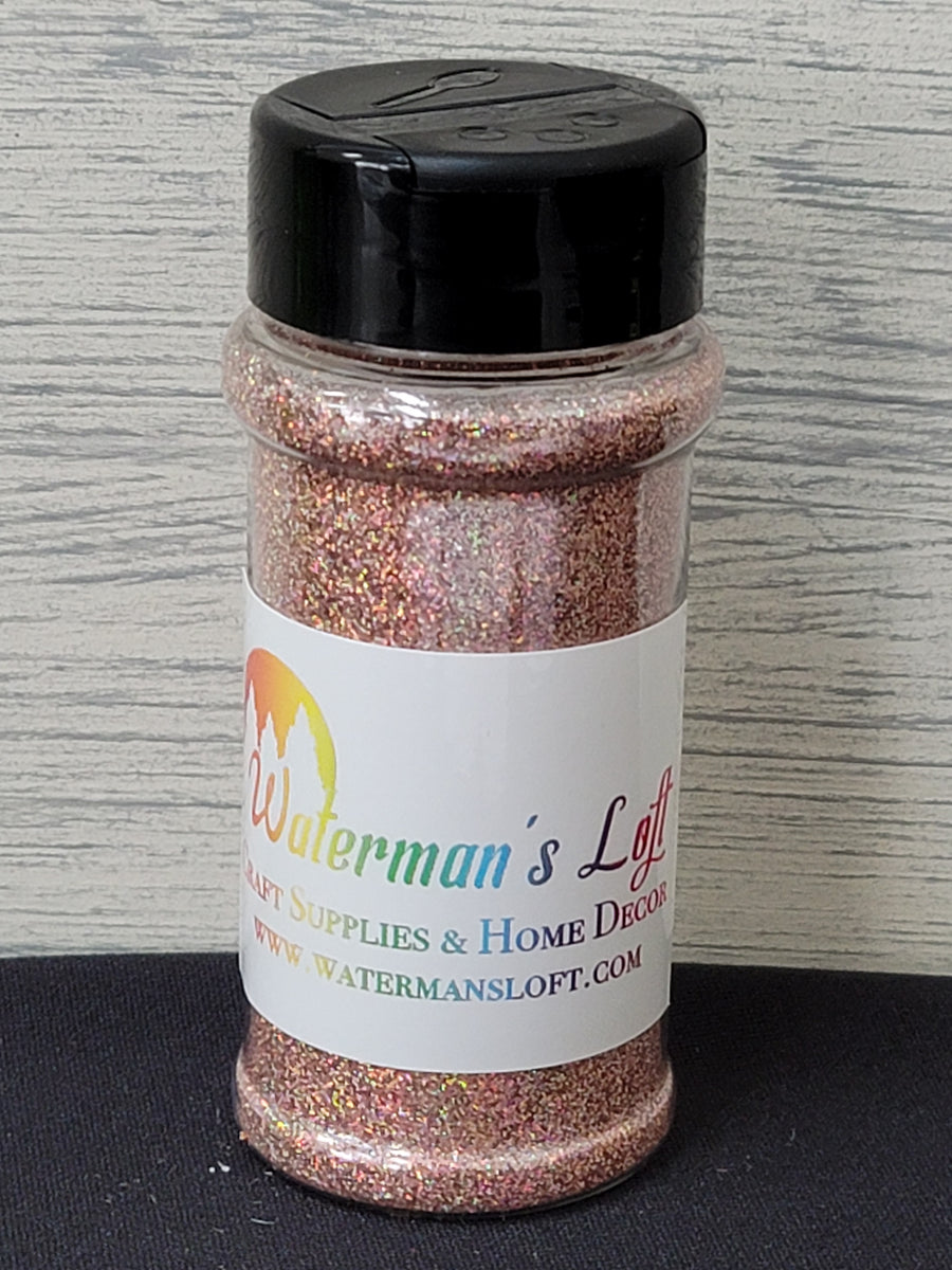 WATERMAN'S LOFT FINE GLITTER - ROSE GOLD – Waterman's Loft