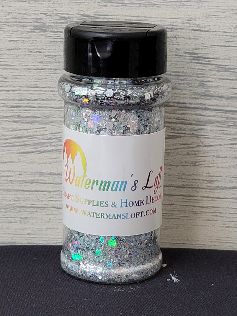 WATERMAN'S LOFT CHUNKY GLITTER - SILVER – Waterman's Loft