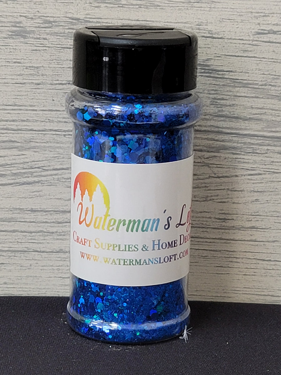 WATERMAN'S LOFT CHUNKY GLITTER - ROYAL BLUE – Waterman's Loft