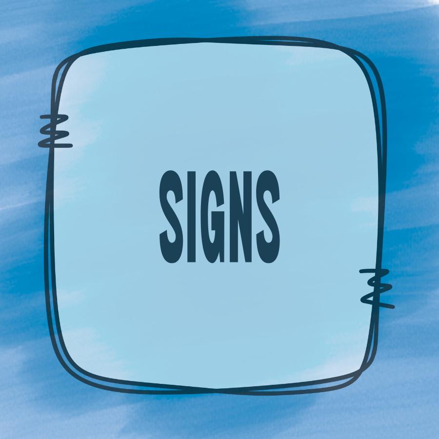 ASSORTED SIGNS – Waterman's Loft